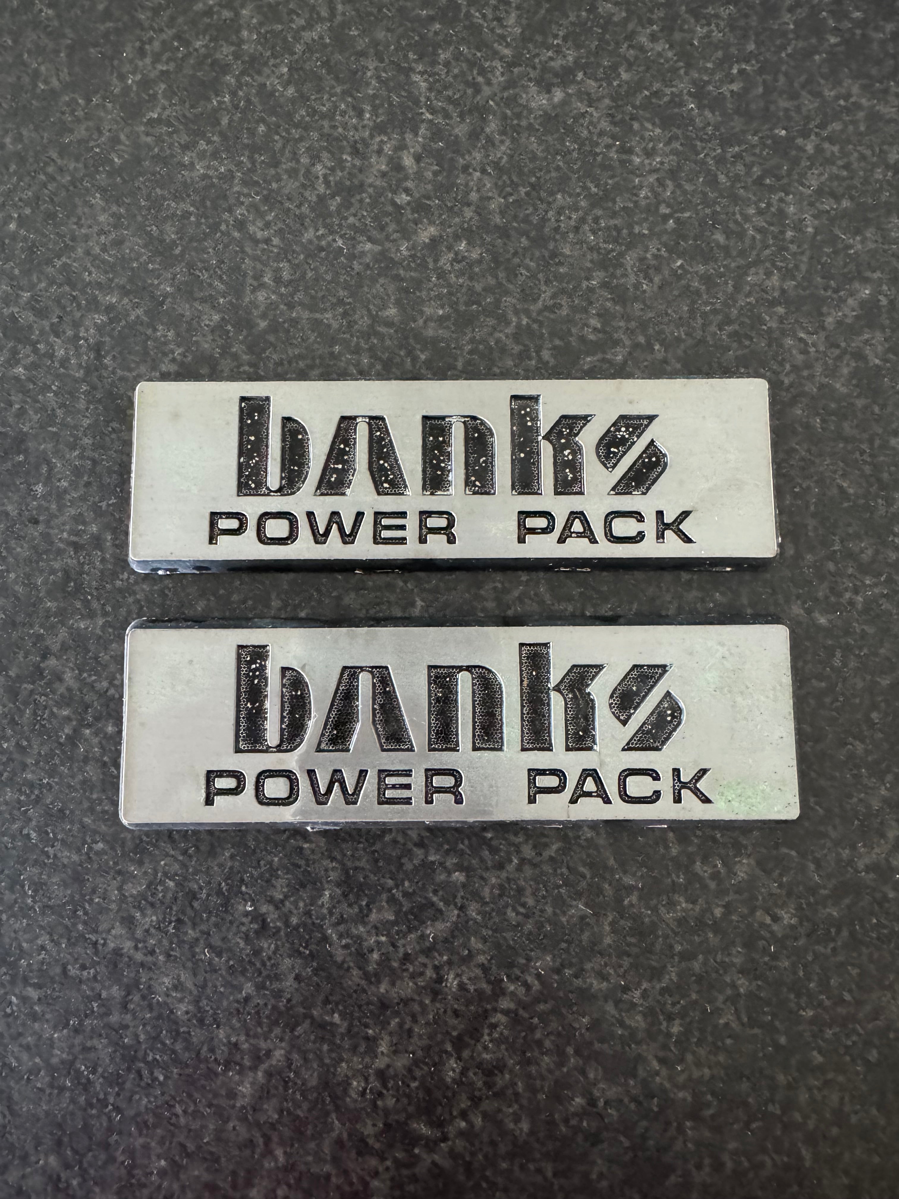 Banks Power Pack Emblems Set – KeepRTuned