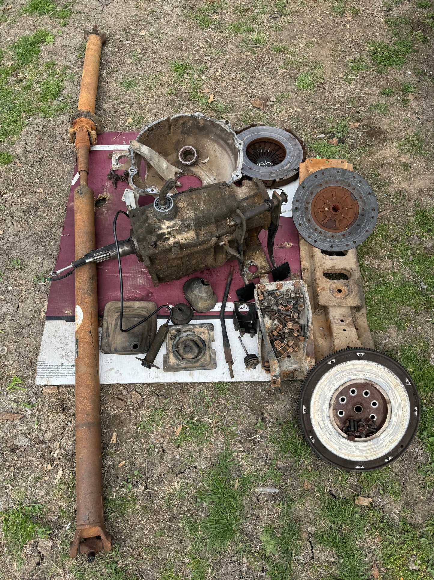 Getrag 5-Speed Transmission Auto To Manual Swap First Gen Cummins (2wd ...