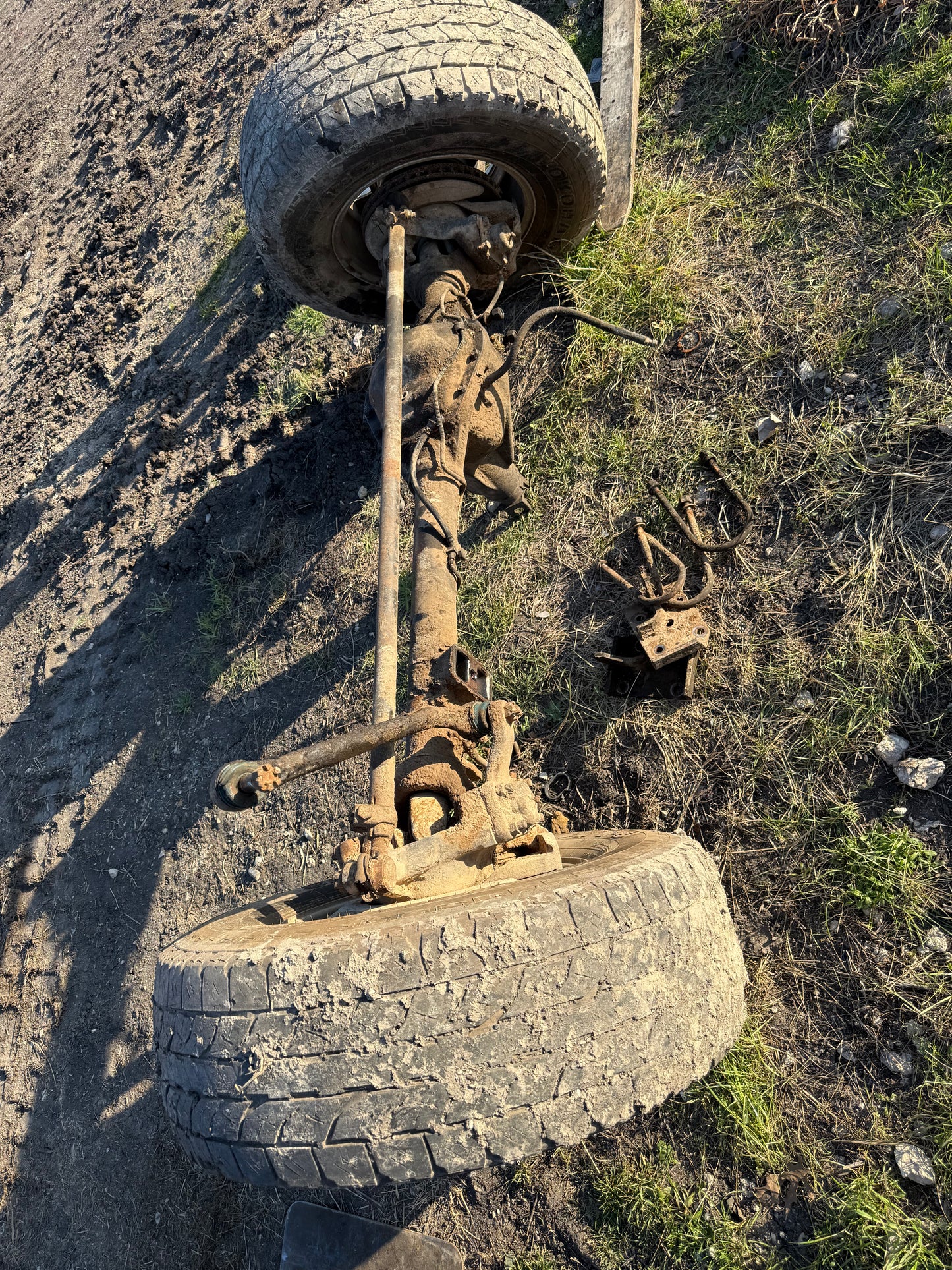 Single Wheel Front Axle Dana 60 3.54 Gears 1st Gen Cummins 89-93 (Loca ...
