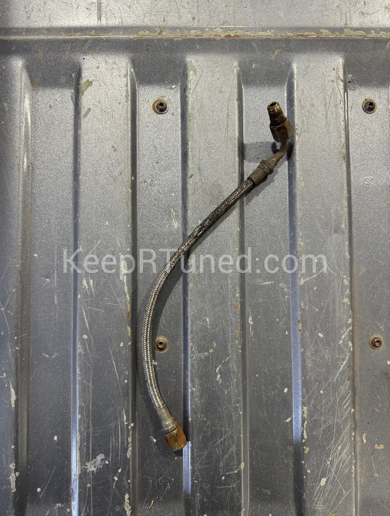 Power Steering / Vacuum Oil Feed Fill Line 91.5-93 Dodge Ram 1st Gen C ...