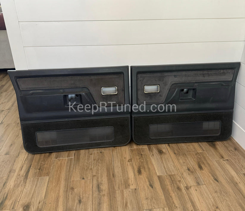Door Panels Automatic Windows Grey Set 91-93 Dodge Ram (Stock picture) – KeepRTuned