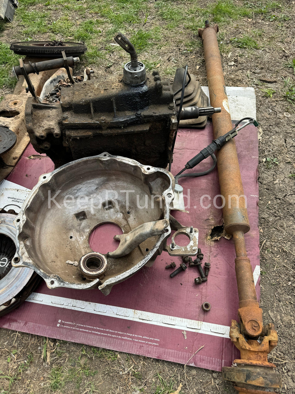 Getrag 5-Speed Transmission Auto To Manual Swap First Gen Cummins (4x4 ...