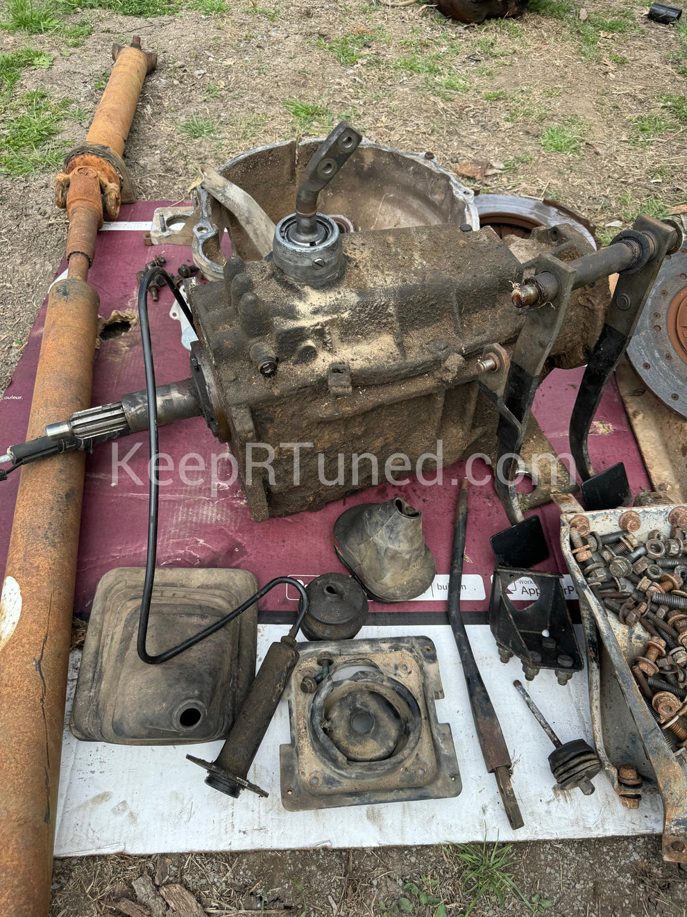 Getrag 5-Speed Transmission Auto To Manual Swap First Gen Cummins (4x4 ...