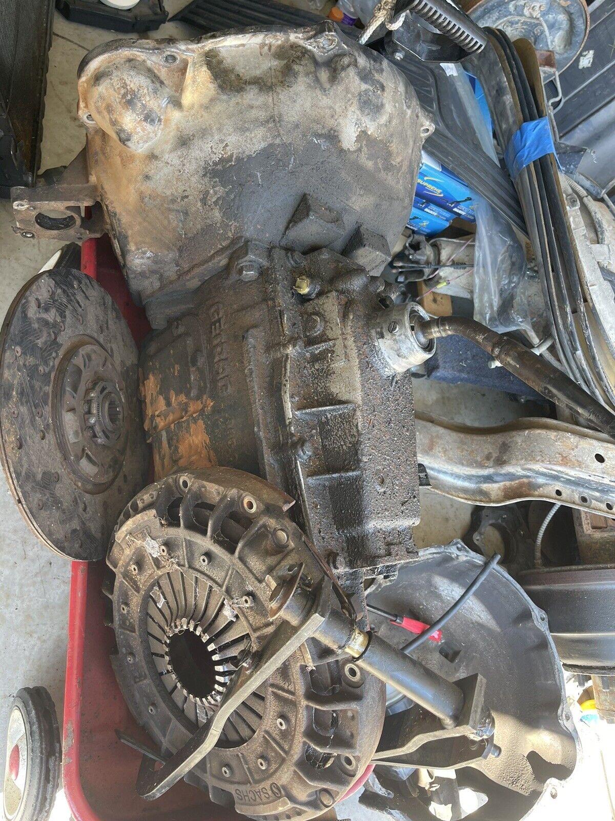 Getrag 5-Speed Transmission Auto To Manual Swap First Gen Cummins ...