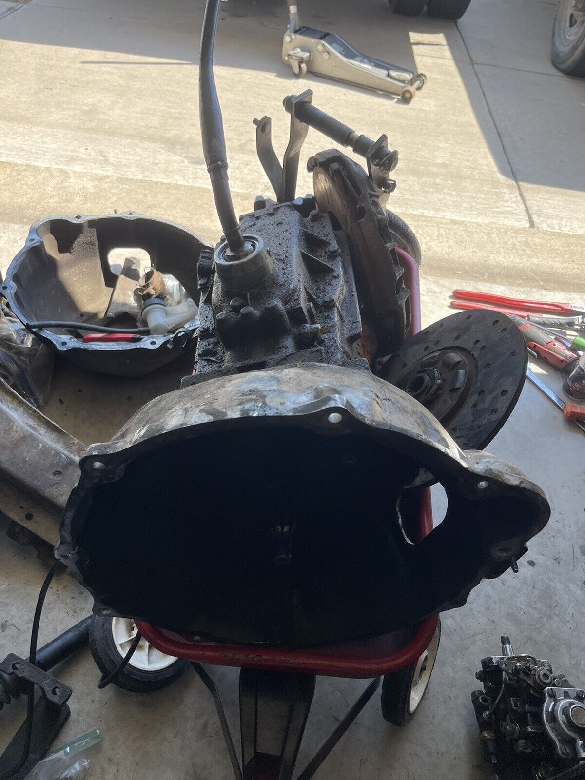 Getrag 5-Speed Transmission Auto To Manual Swap First Gen Cummins ...